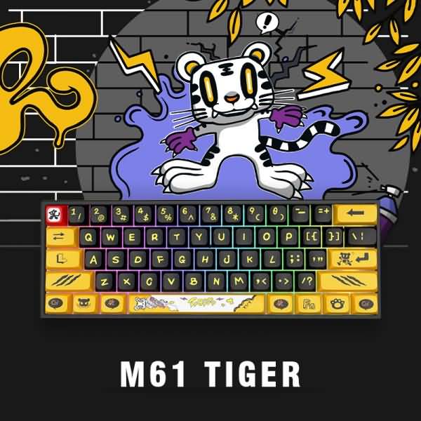 Womier K66 Mechanical Keyboard Gamer Keyboard 66 Keys Hot Swappable ...